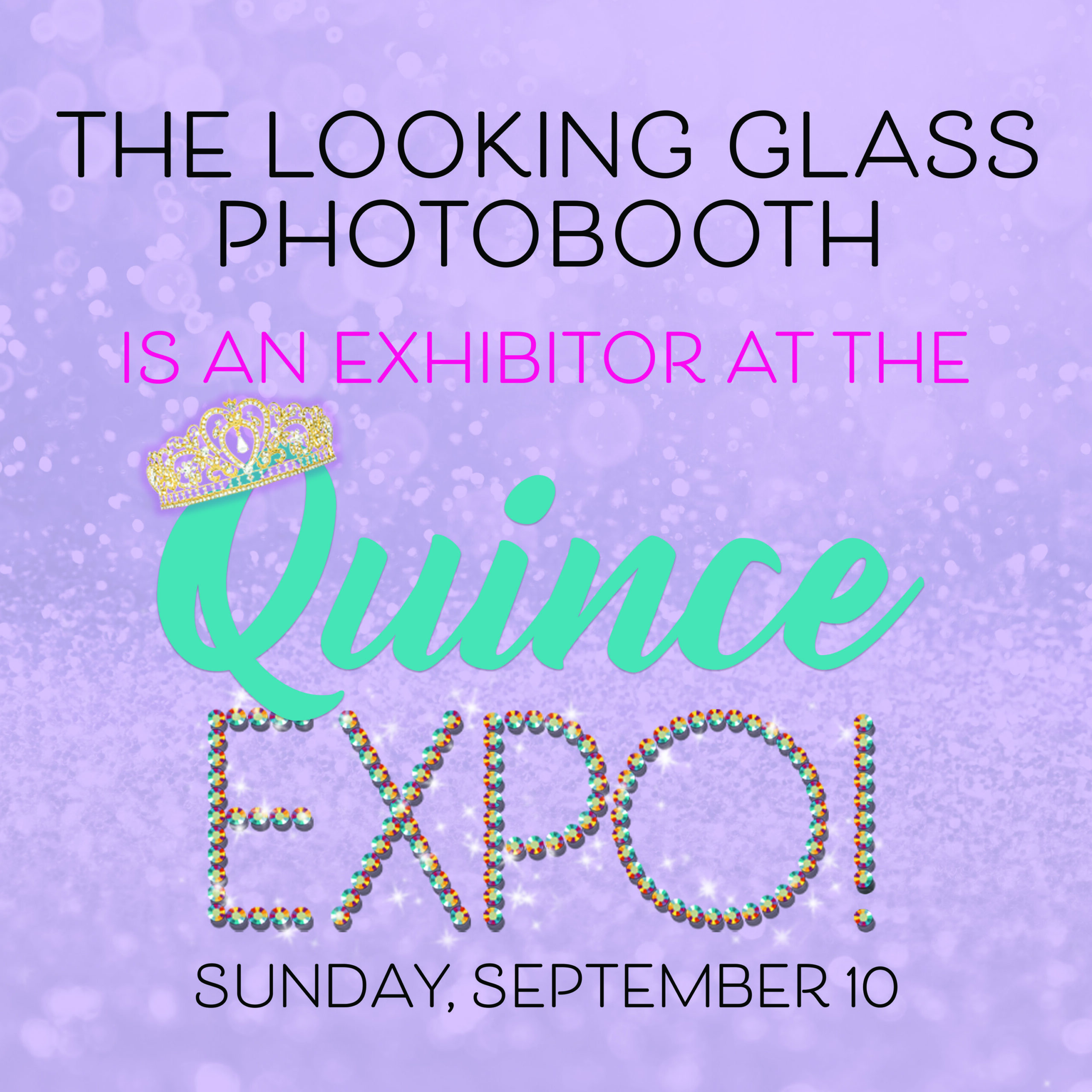 Looking Glass Photo Booth - Quince Scene